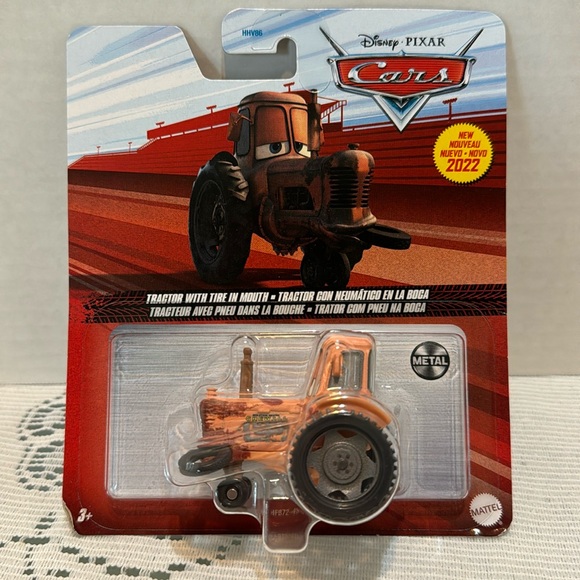 Disney | Toys | Disney Pixar Cars 3 Tractor With Tire In Mouth Diecast ...